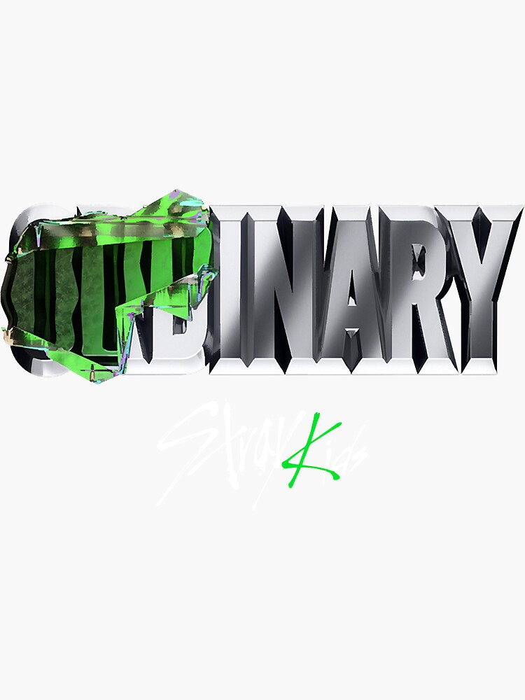 "Oddinary - stray kids" Sticker by MariaIngram6 | Redbubble