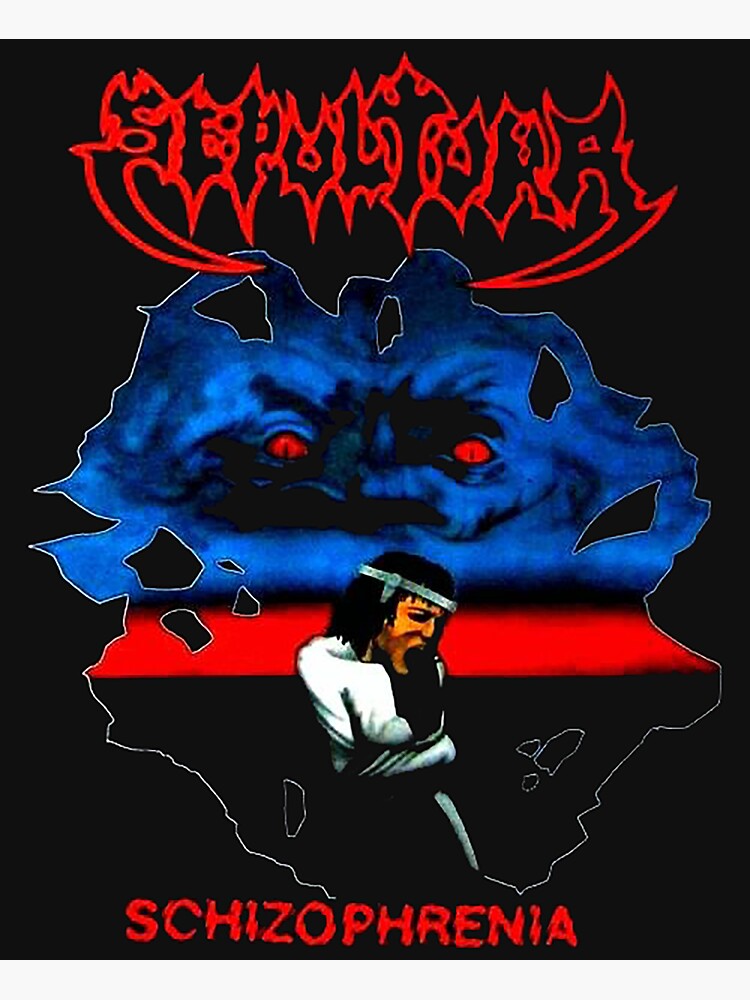 "Sepultura,artwork - logo" Sticker by Duerfse | Redbubble