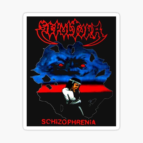"Sepultura,artwork - logo" Sticker by Duerfse | Redbubble