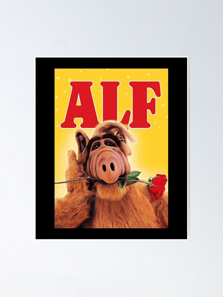 "ALF Movie Retro 80s Vintage Gift Fan" Poster by RosaStettyn | Redbubble