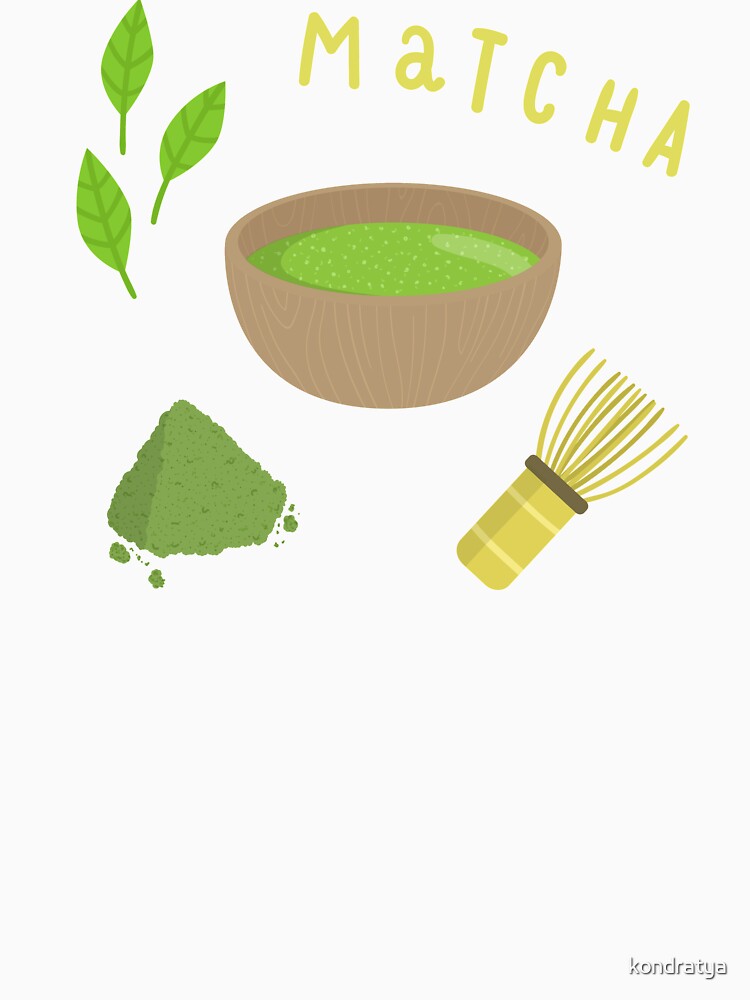 "I love matcha" T-shirt for Sale by kondratya | Redbubble | matcha t ...