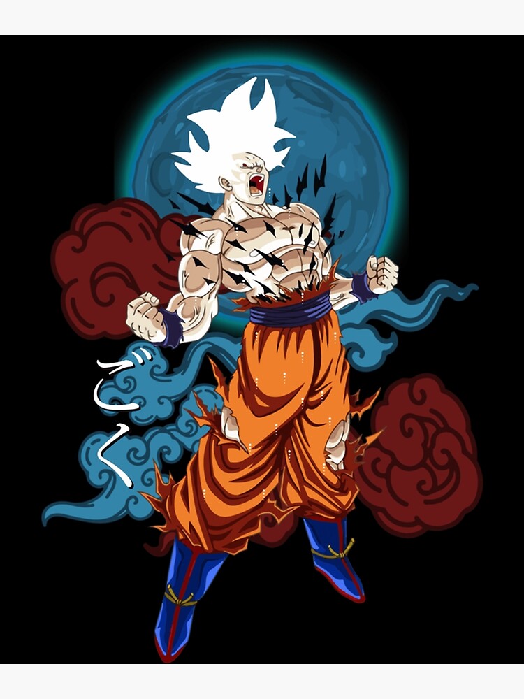 "Son Goku Ultra Instinct - Dragon Ball Classic ." Art Print for Sale by ...