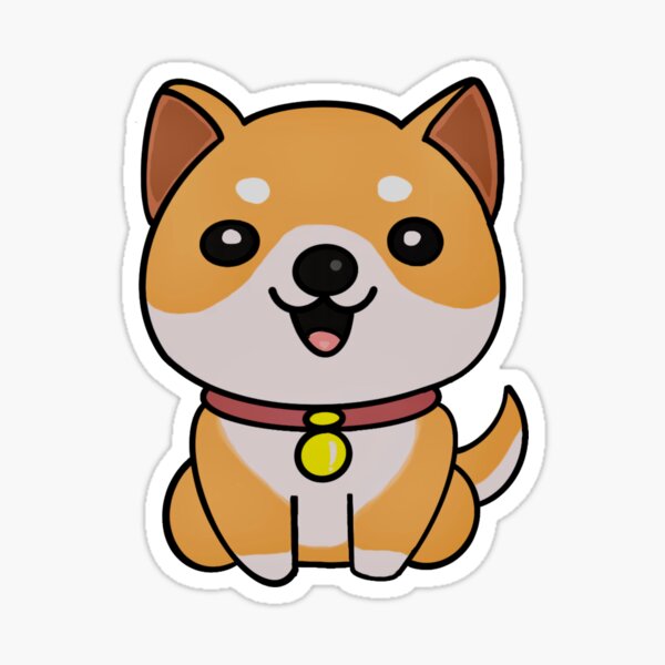 "cartoon little dog" Sticker by Waraphot | Redbubble