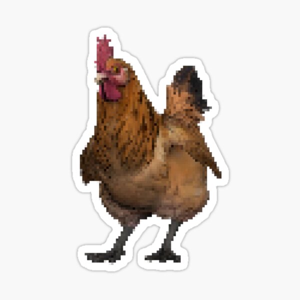 "CSGO: Pixel chicken" Sticker by DesignHelpDesk | Redbubble