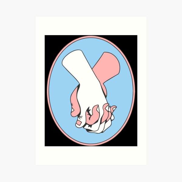 "Subtle Transgender Pride Hands, Aesthetic Discreet Trans Pride Flag ...