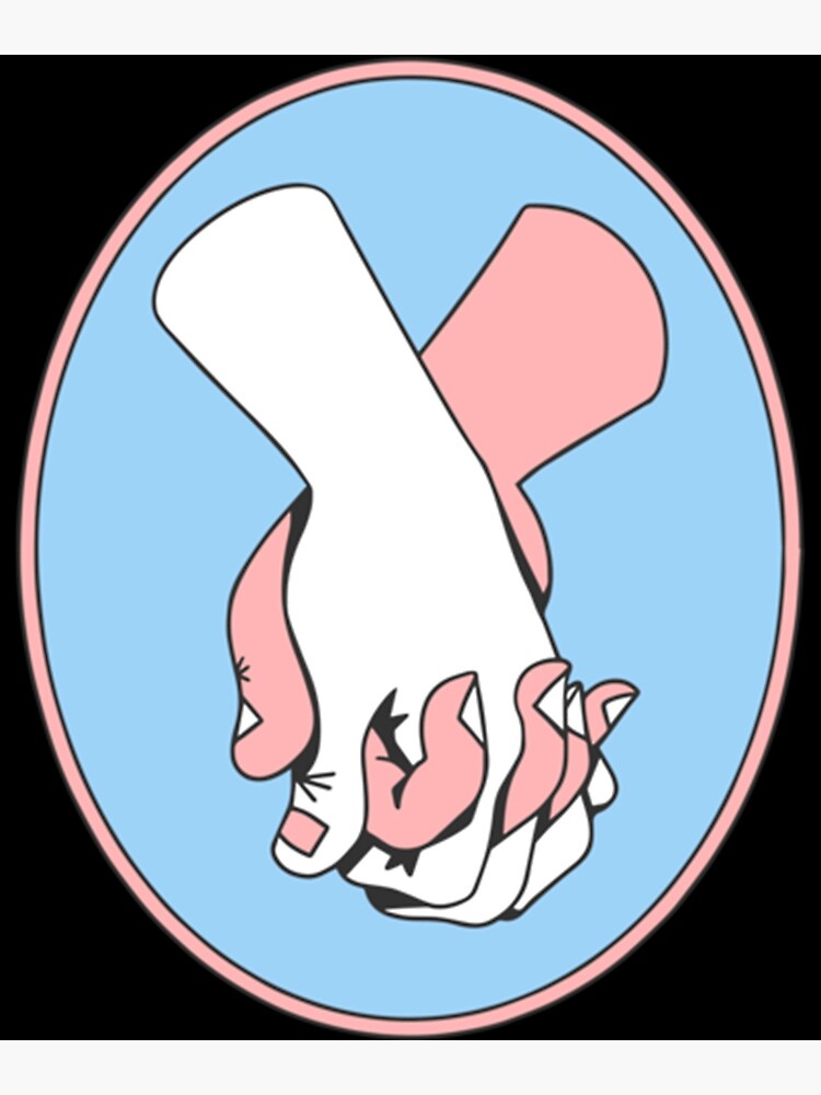 "Subtle Transgender Pride Hands, Aesthetic Discreet Trans Pride Flag ...