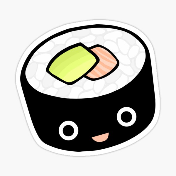 "Let's Sushi! Maki" Sticker by WildSally | Redbubble