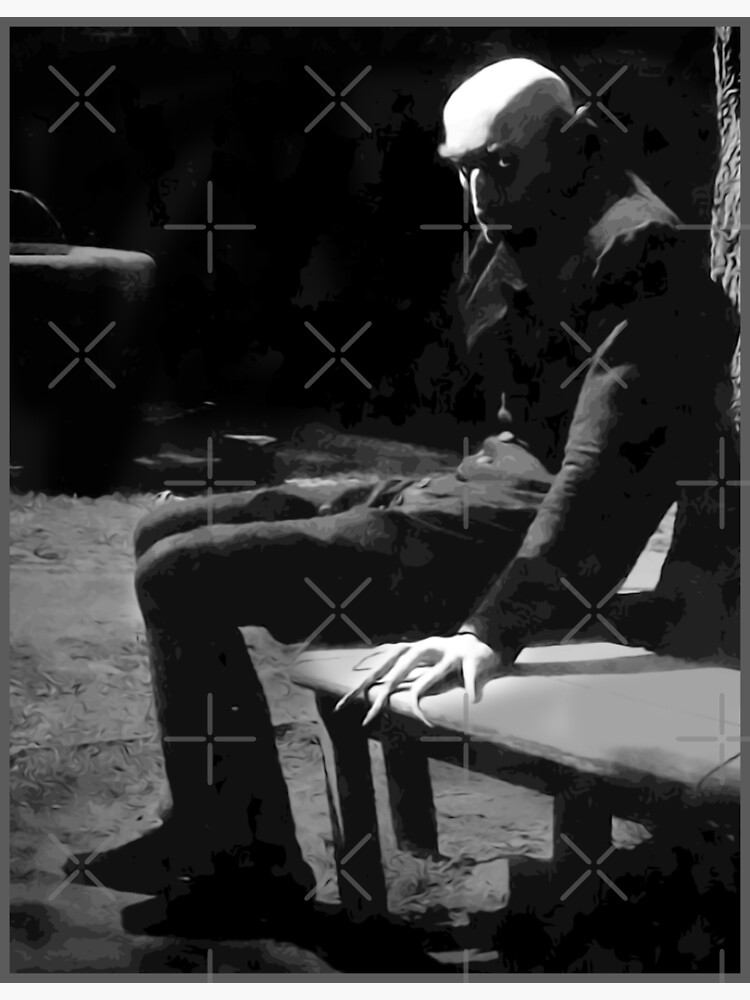 "Max Schreck takes a break during the filming of Nosferatu (1922 ...