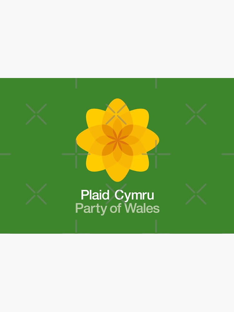 "Flag of Plaid Cymru," Sticker for Sale by Shav | Redbubble