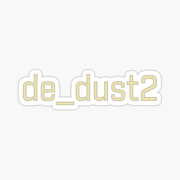 "CSGO: de_dust2" Sticker by DesignHelpDesk | Redbubble