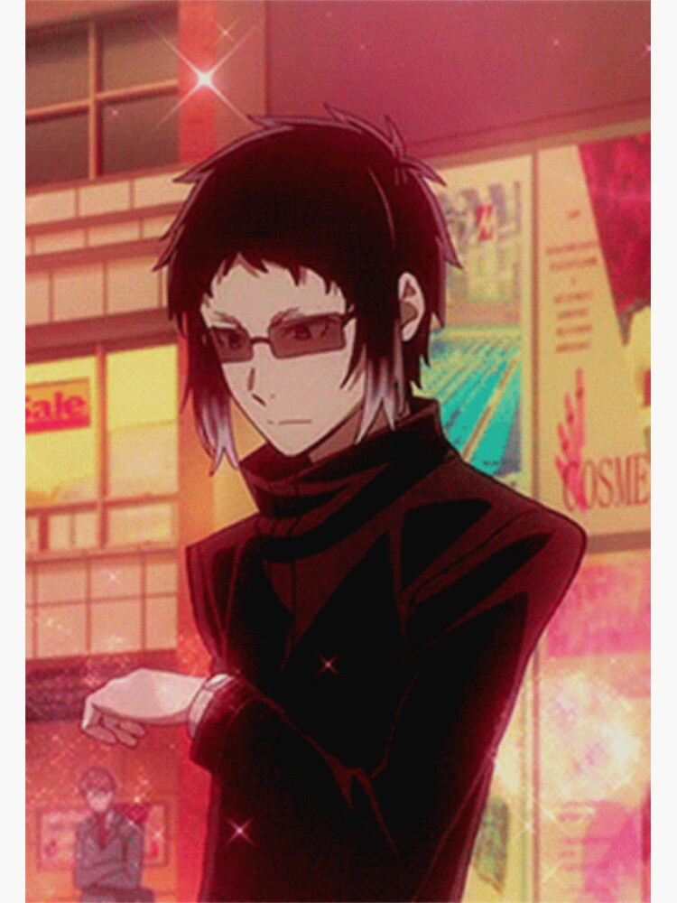"Akutagawa" Sticker by SmileIsil | Redbubble