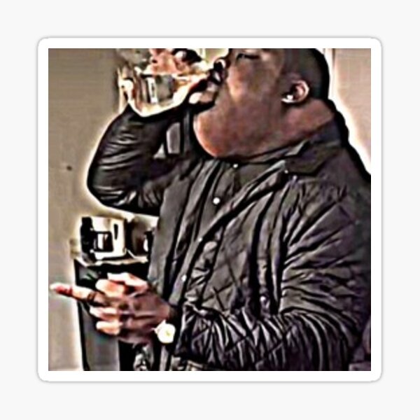 "Fat neck man meme" Sticker by Brunoraucht | Redbubble