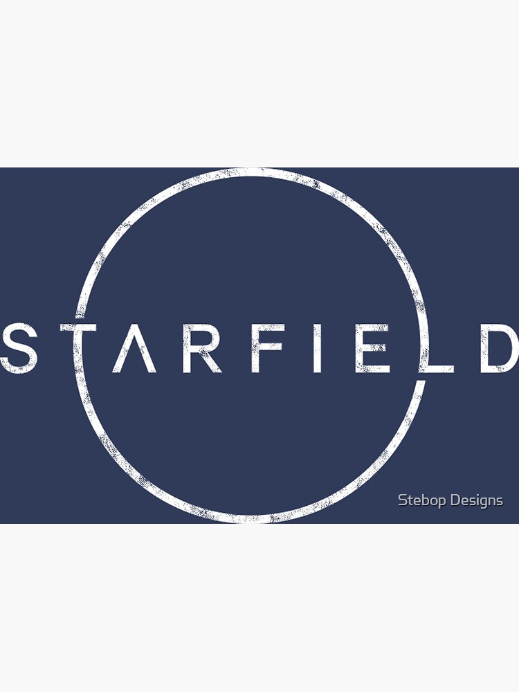 "Starfield Distressed White Logo" Art Print for Sale by BrotherOfPerl ...