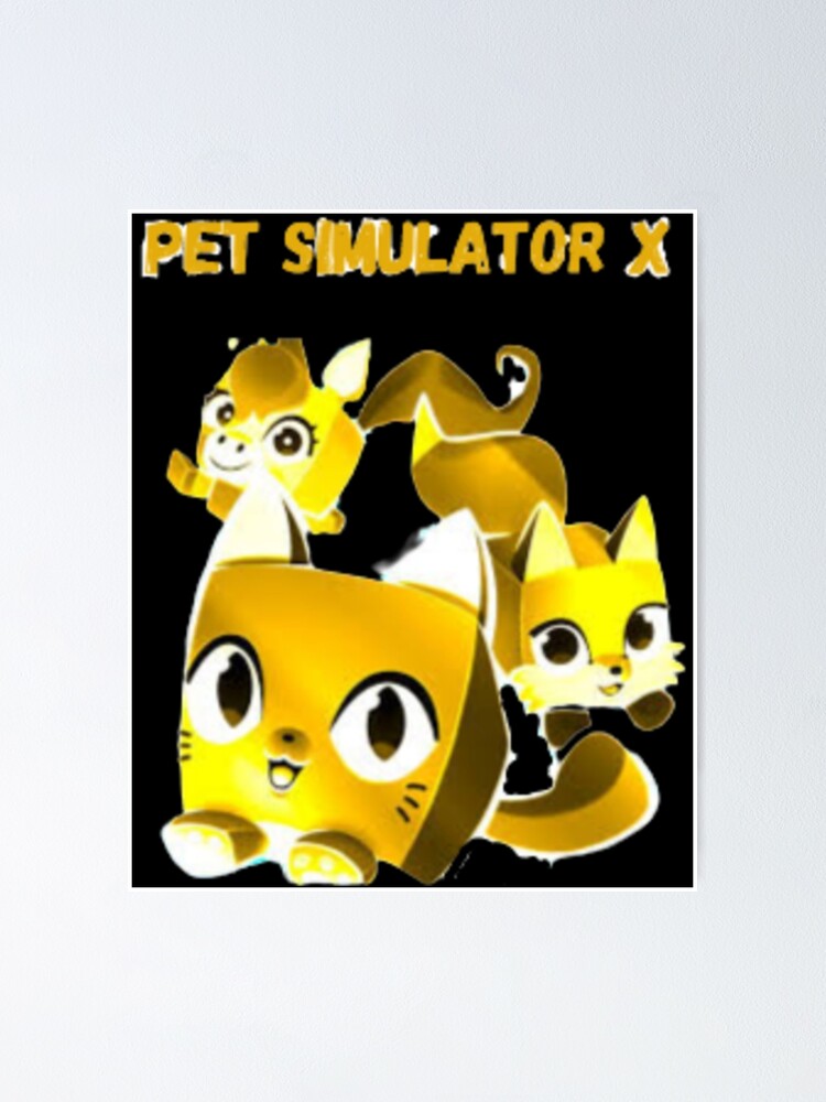 "pet simulator x code " Poster for Sale by Botcherby | Redbubble