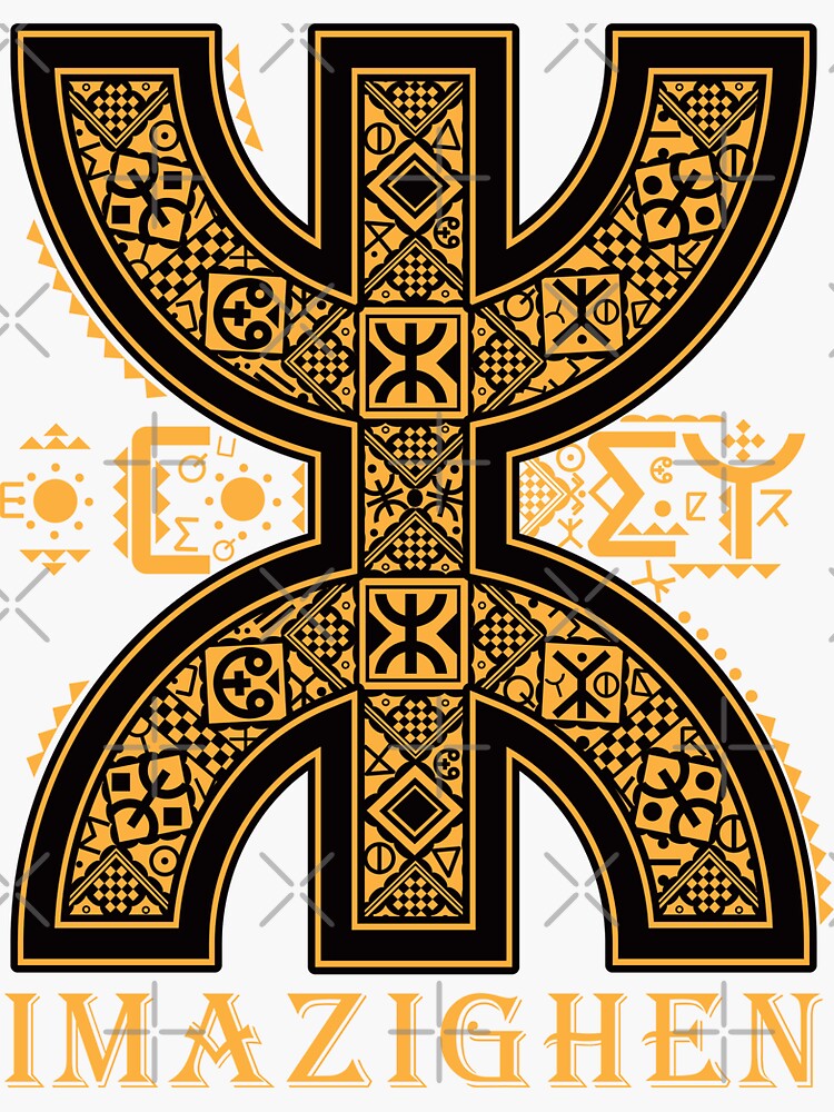 Sticker « Z imazighen symbole amazigh homme libre tifinagh », par ...