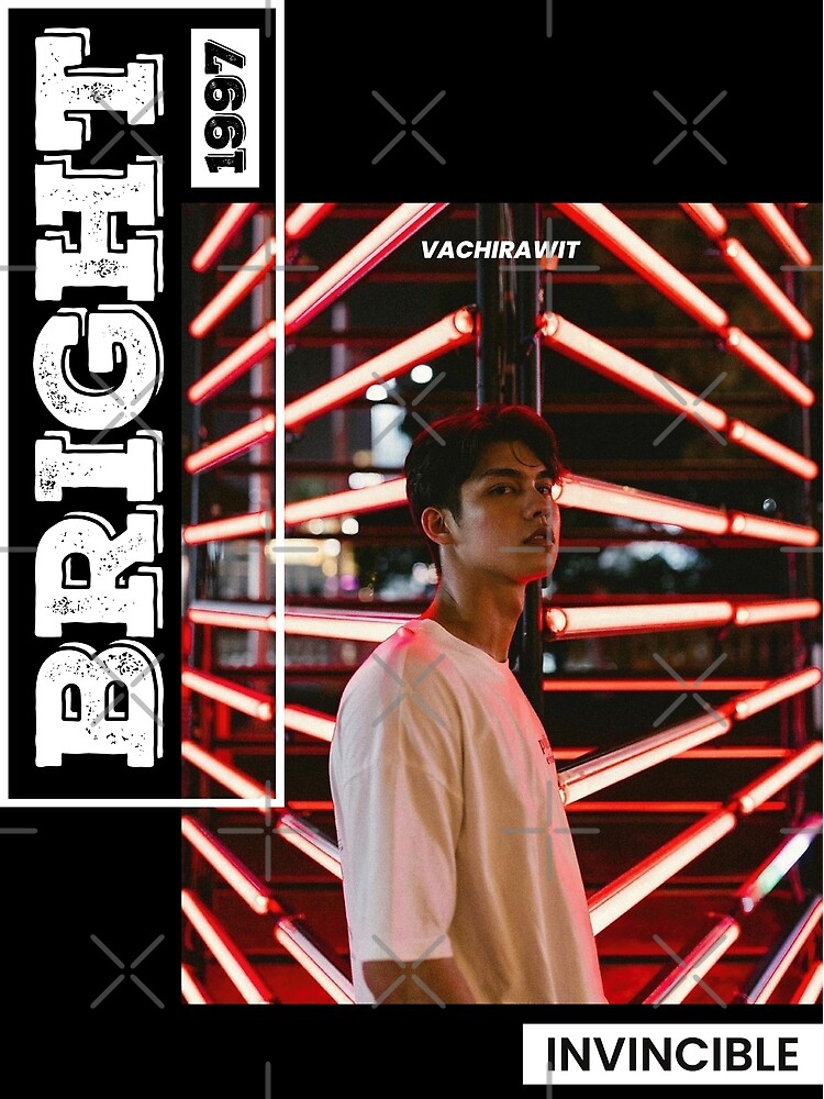 "Bbrightvc Bright Vachirawit " Poster by raikan | Redbubble