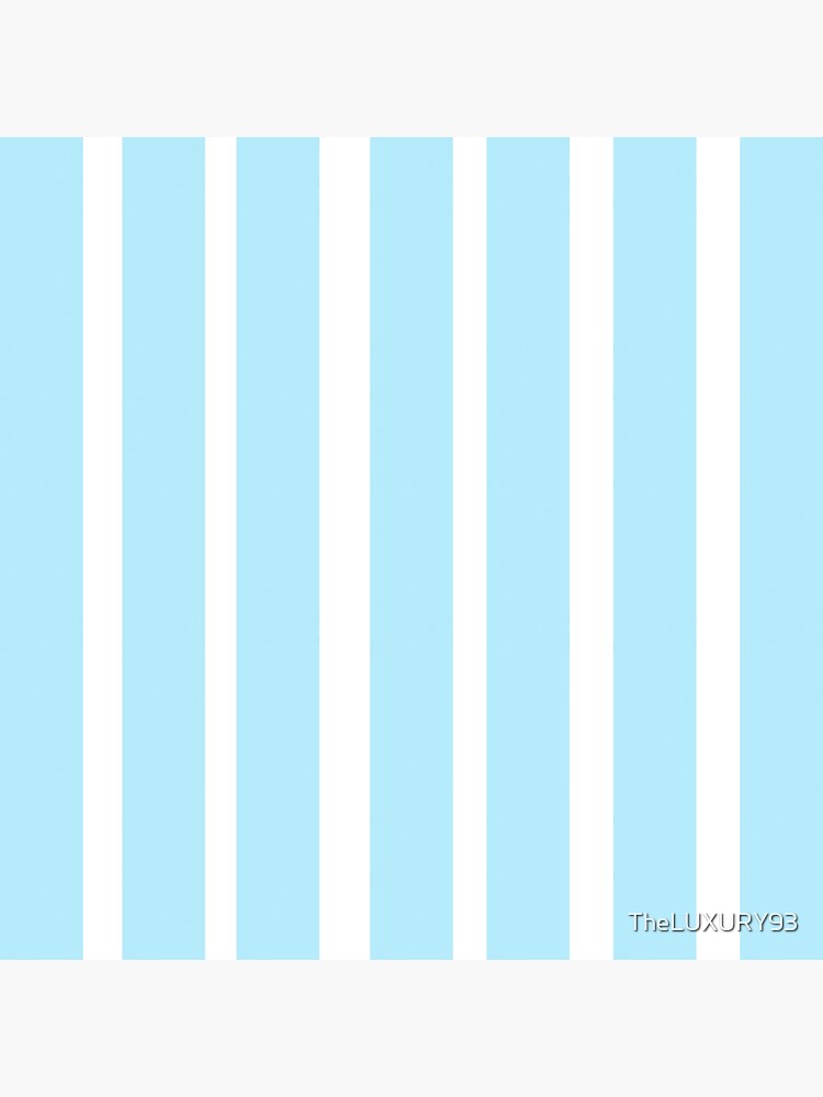 "Light Blue Stripe" Sticker by TheLUXURY93 | Redbubble