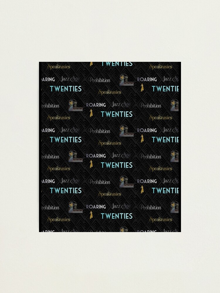 "Prohibition, SPEAKEASIES, Roaring Twenties, Jazz Age - All-Over print ...