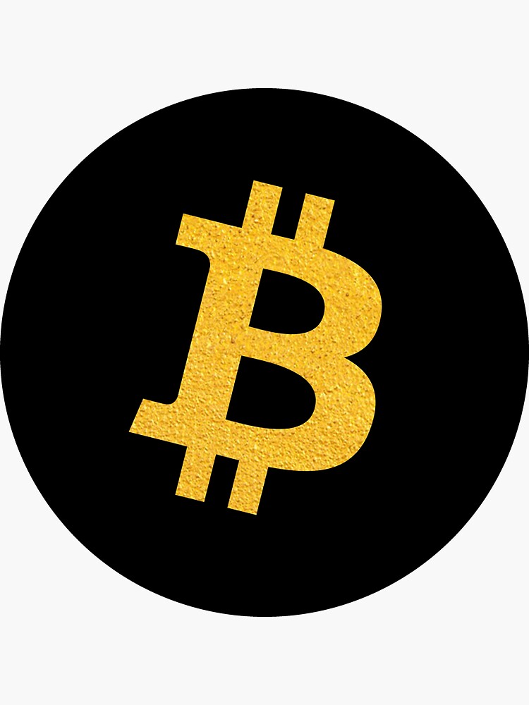 Bitcoin Logo Black