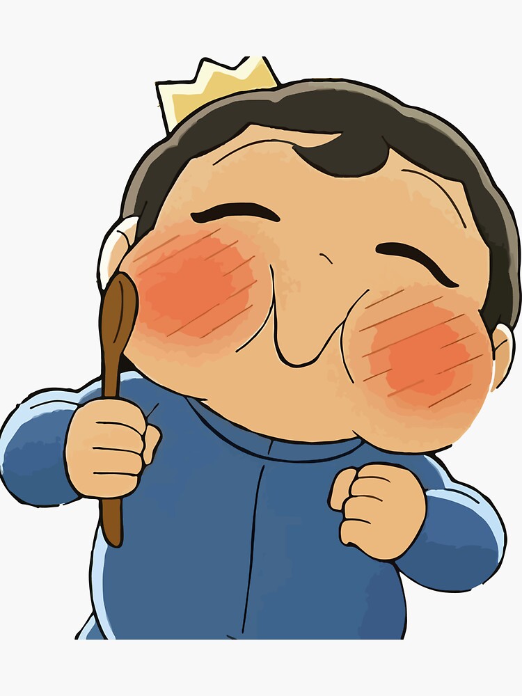 "ousama ranking" Sticker by BLACKSTOR1 | Redbubble