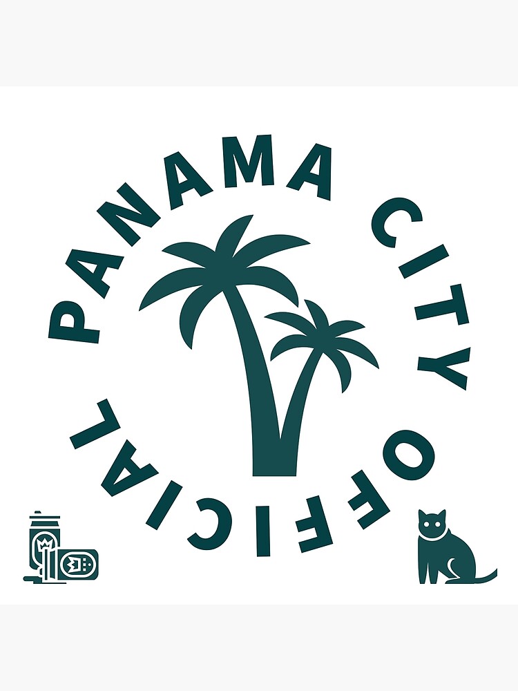 "Panama City Official logo" Poster for Sale by PC-Merch | Redbubble