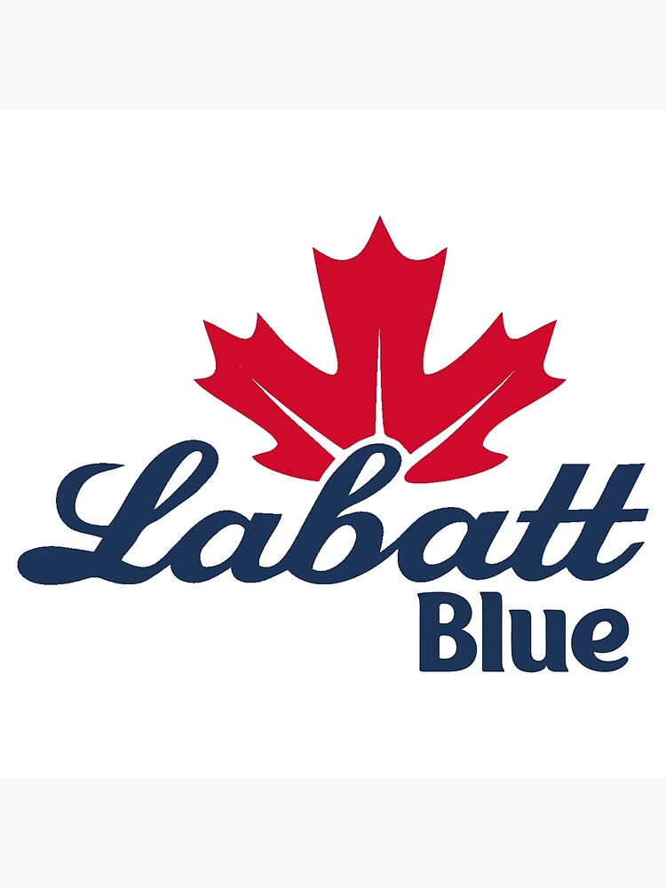 "Fascinating Labatt Blue Design" Poster for Sale by bezrawiley | Redbubble