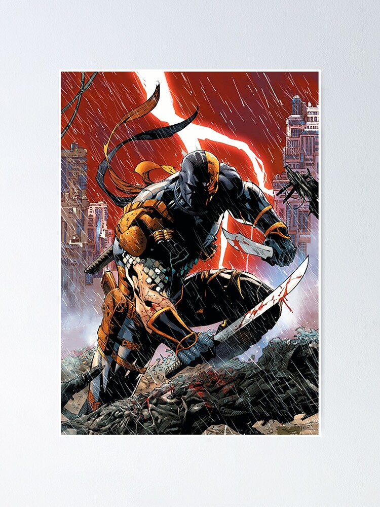 "Deathstroke" Poster for Sale by tristinmraz | Redbubble