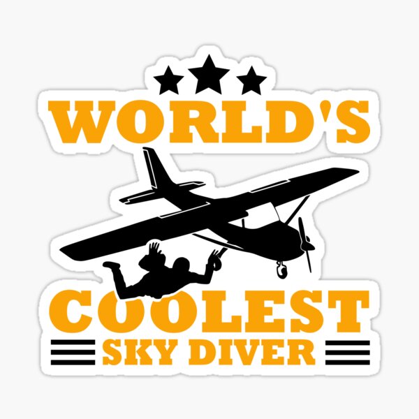 "skydiving,cool sky diver,world's coolest sky diver,skydiving gift ...