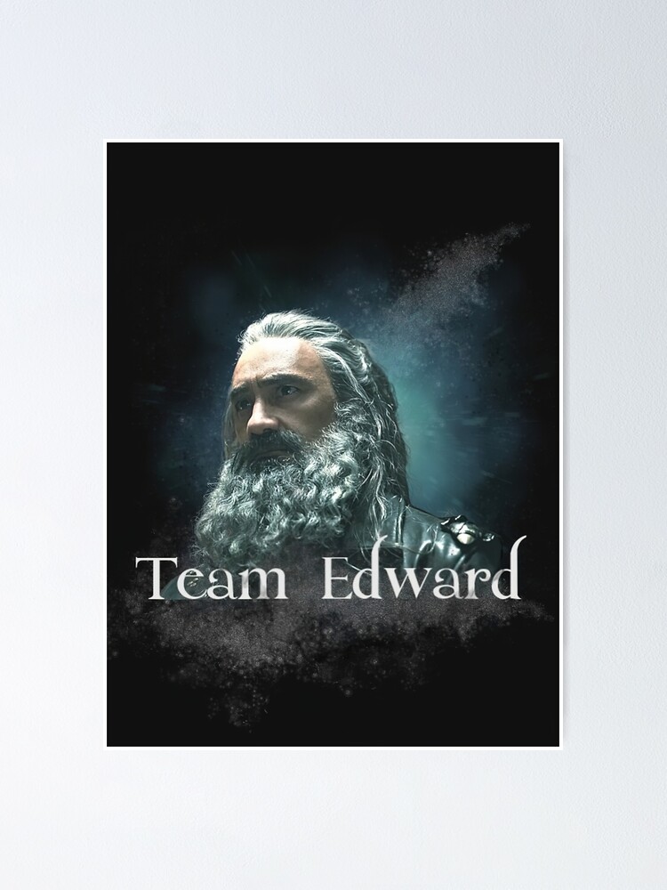 "Team Edward" Poster for Sale by Silyarts | Redbubble