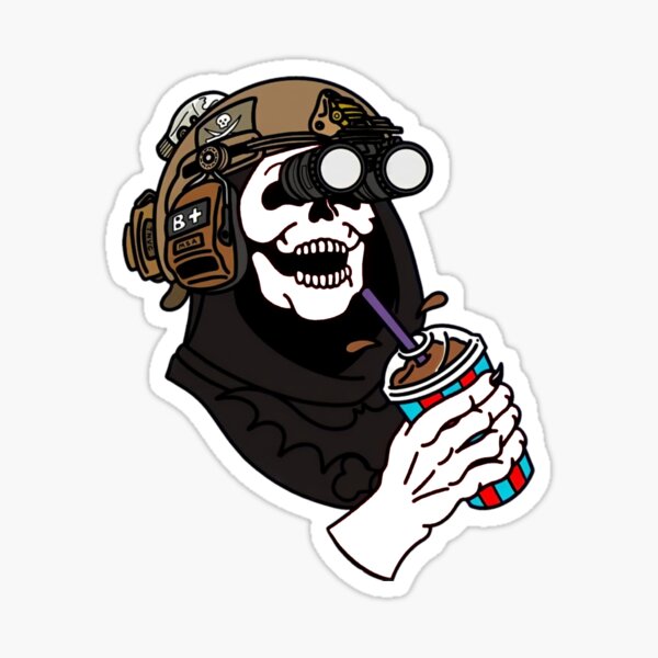 "Wasteland kooks" Sticker by TACTICAL-ART | Redbubble