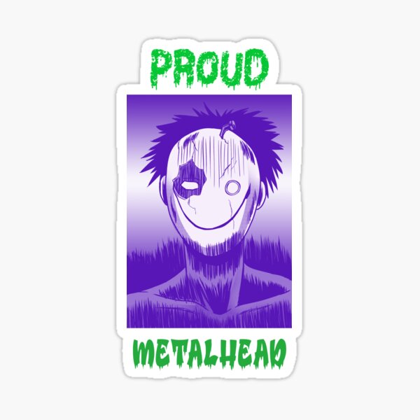 "Proud MetalHead" Sticker by eatonTs | Redbubble