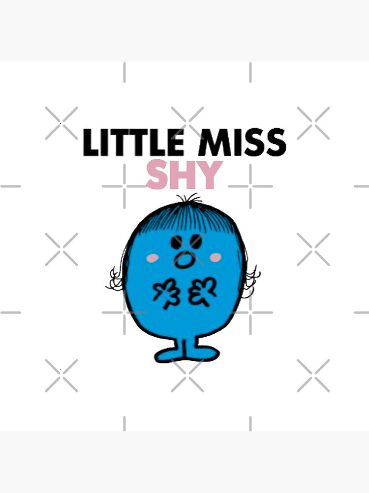 "LITTLE MISS SHY" Poster for Sale by PASIONstyle | Redbubble
