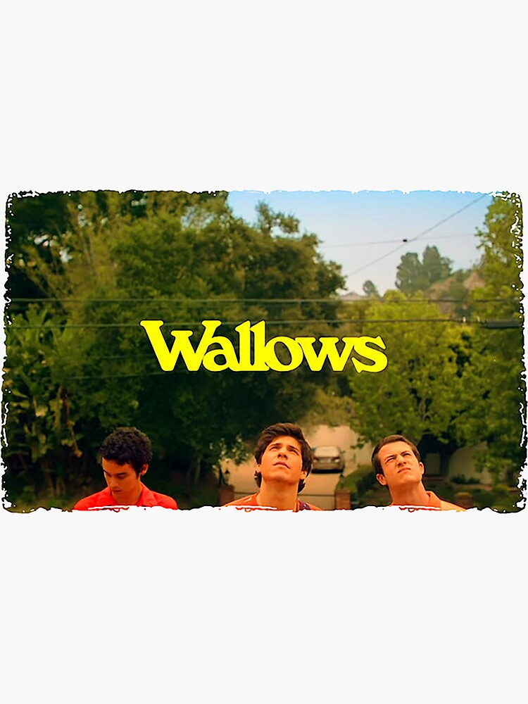 "Wallows Band" Sticker by kiamamboo | Redbubble