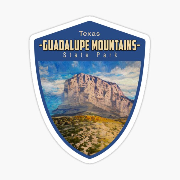 "Illustrated Chihuahuan Desert Guadalupe Mountains National Park Texas ...