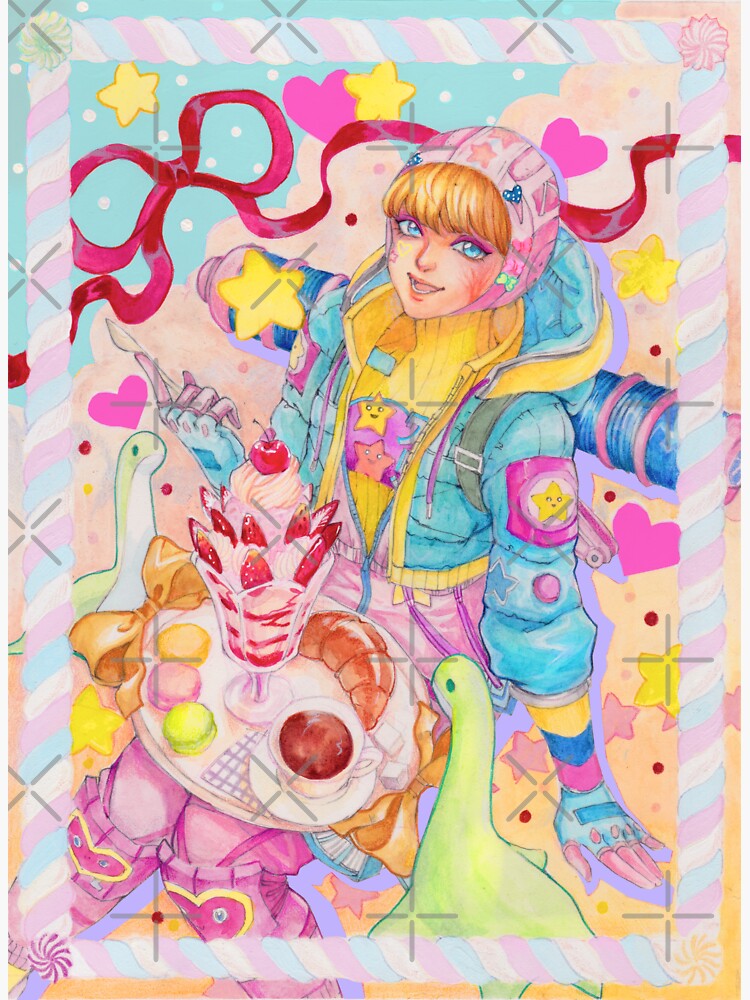 "Kawaii voltage Wattson Apex Legends portrait Liuyuart Liuyu art ...