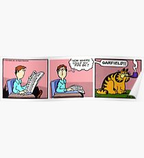 Garfield Posters | Redbubble