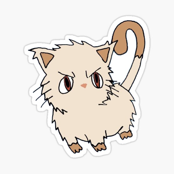 "Habibi Cat" Sticker by Samuditha98 | Redbubble