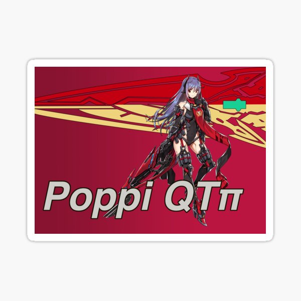 "Poppi QTπ (Xenoblade Chronicles 2)" Sticker by VelvetZone | Redbubble