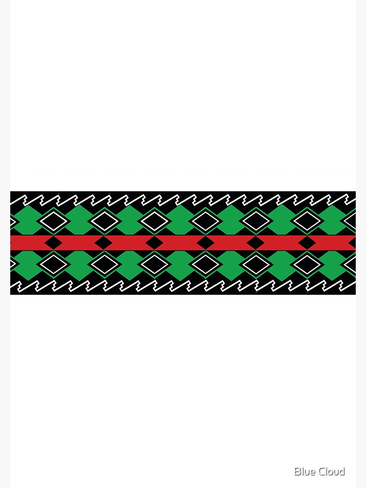 "Pueblo Indian Design (white border)" Spiral Notebook for Sale by ...