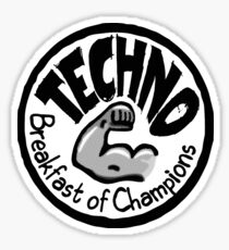Techno: Stickers | Redbubble