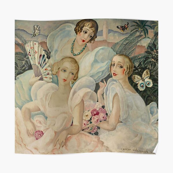 "Gerda Wegener Les femmes fatales HD" Poster by IliaLobell | Redbubble