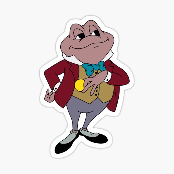 "Mr Toad" Sticker by EmmaDreamer | Redbubble