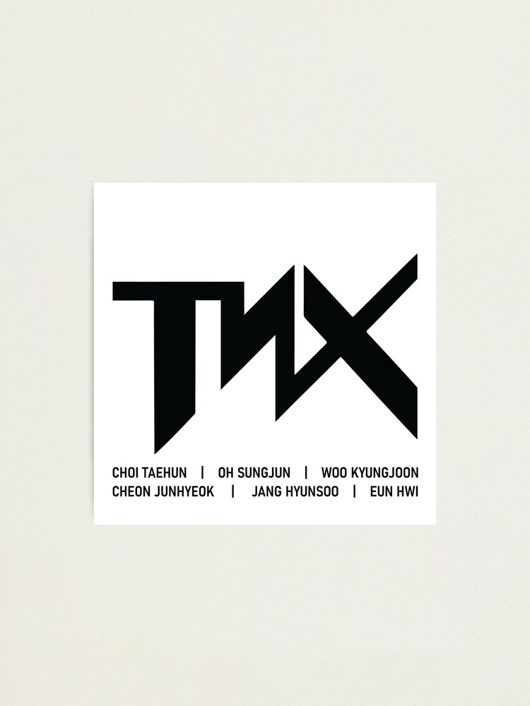 "TNX Logo & Members in Black & White" Photographic Print for Sale by ...