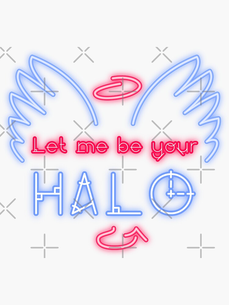 "Halo 2022" Sticker for Sale by ForStrong | Redbubble