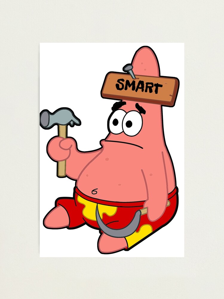 "Patrick Star Meme,Patrick Star Angry" Photographic Print for Sale by ...