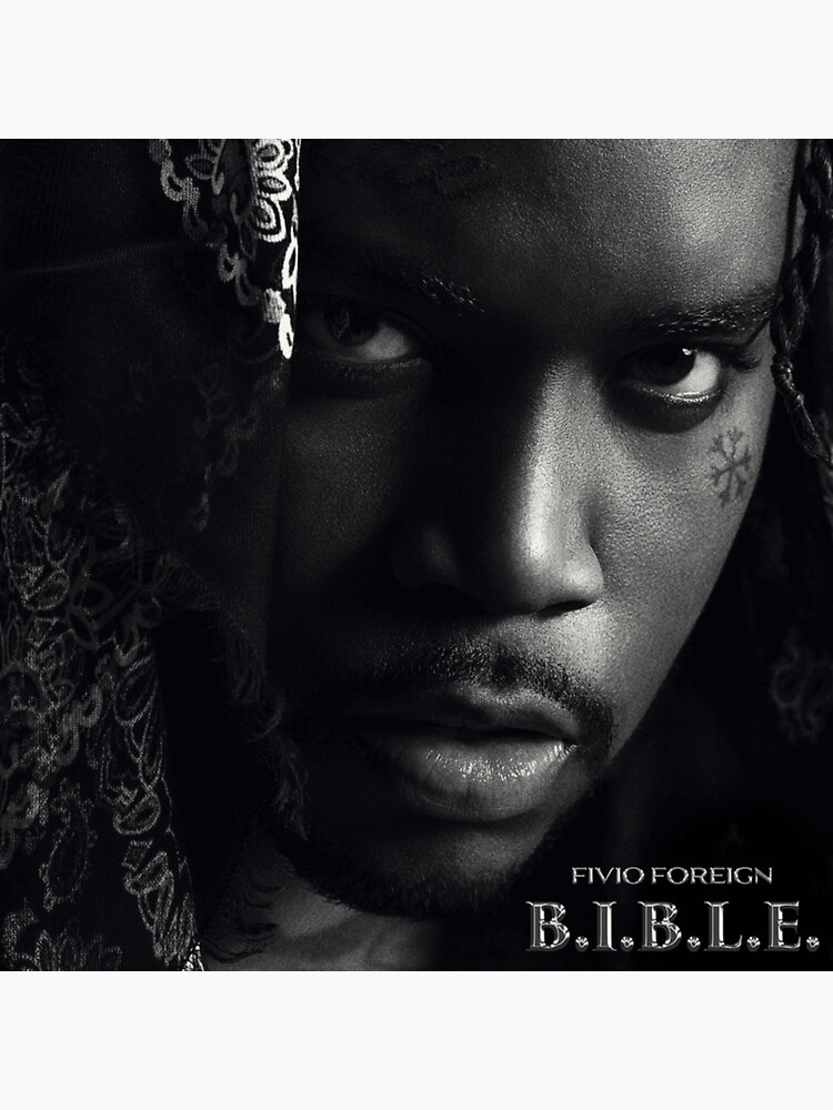 "FIVIO FOREIGN BIBLE" Sticker by leopaulquentin | Redbubble