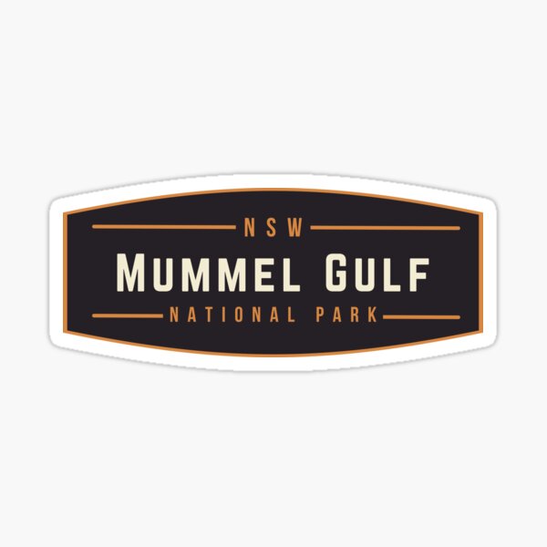 "Mummel Gulf National Park" Sticker by Zaprinda | Redbubble