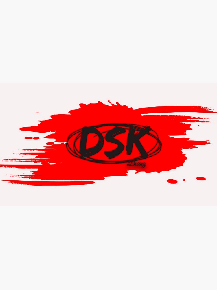 "dsk" Sticker by dsksport | Redbubble