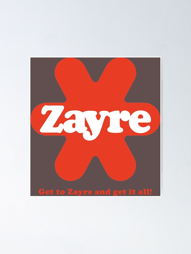 "Zayre Department Stores" Poster for Sale by TeeArcade84 | Redbubble