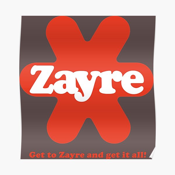"Zayre Department Stores" Poster for Sale by TeeArcade84 | Redbubble